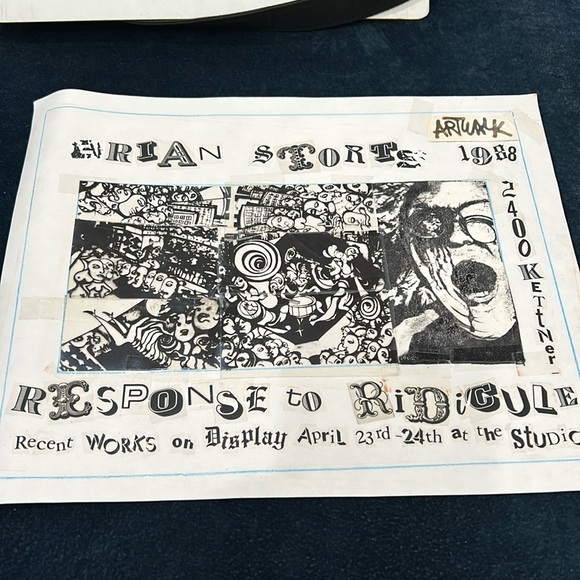 Art | Artwork Drawing Illustration Photo 1988 Artwalk Response To ...